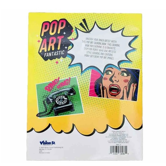 Crayola | Office | Retro Pop Art Coloring Book | Poshmark